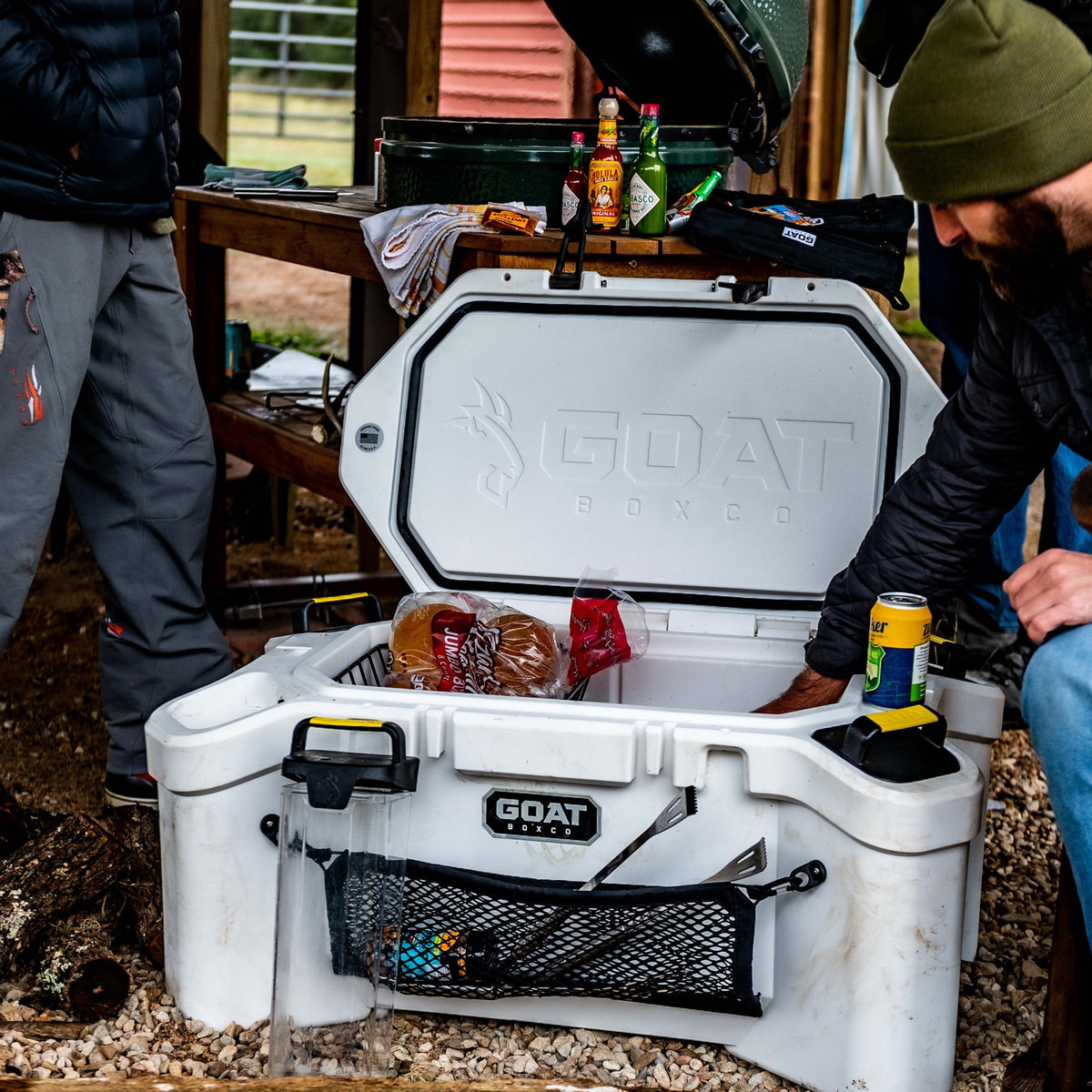 The Party - GOAT Box Co. HUB 70 Cooler HUB Grilling Bundle