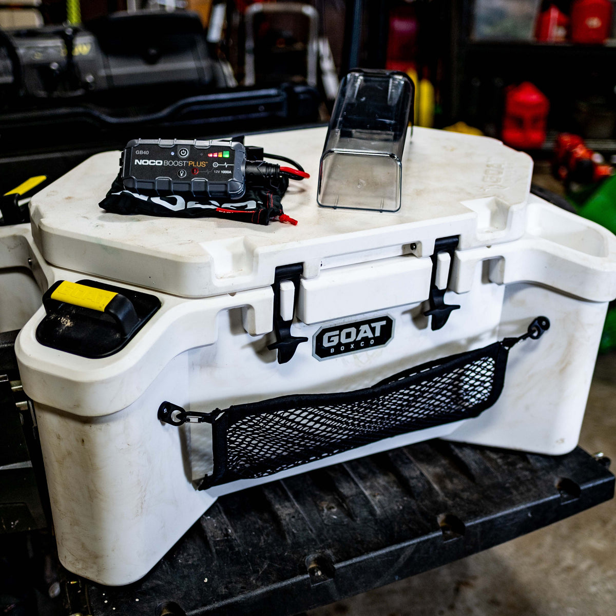 The Charger - GOAT Box Co. HUB 70 Cooler HUB Power Bundle